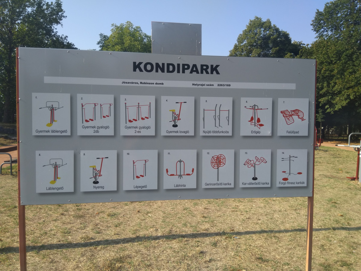 Képeken a megújult Jósavárosi kondipark